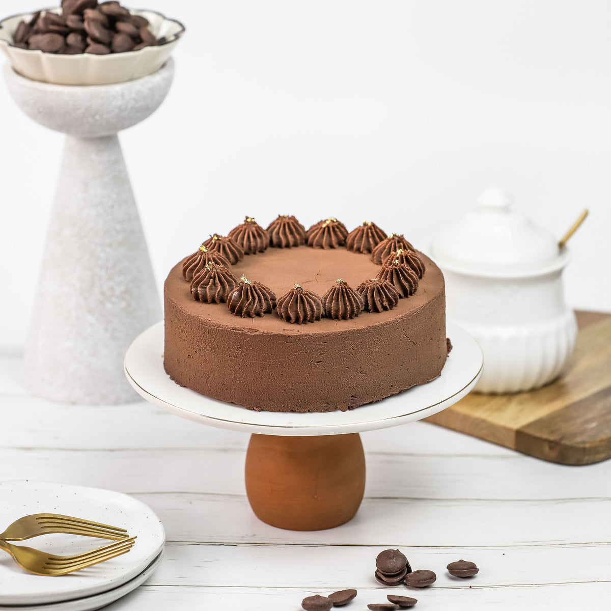 Classic Chocolate Cake (Gluten Free, Vegan, No Refined Sugar, All Natu ...
