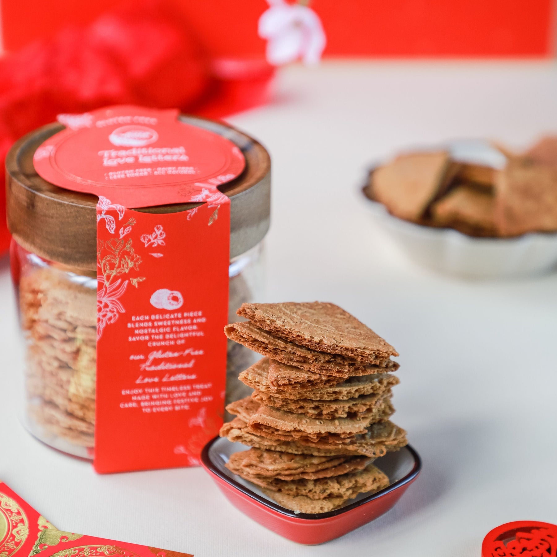 Gluten Free Traditional Love Letters Gift Jar – The Whole Kitchen