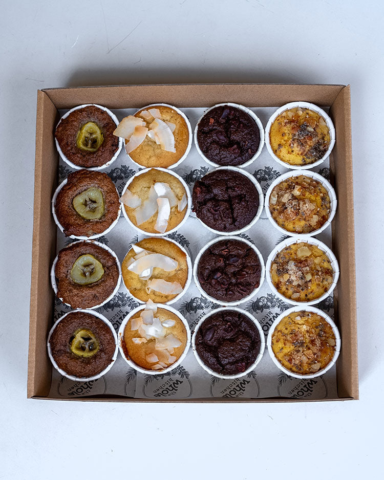 Assorted Mini Muffins (GF, DF, CN, V) – The Whole Kitchen